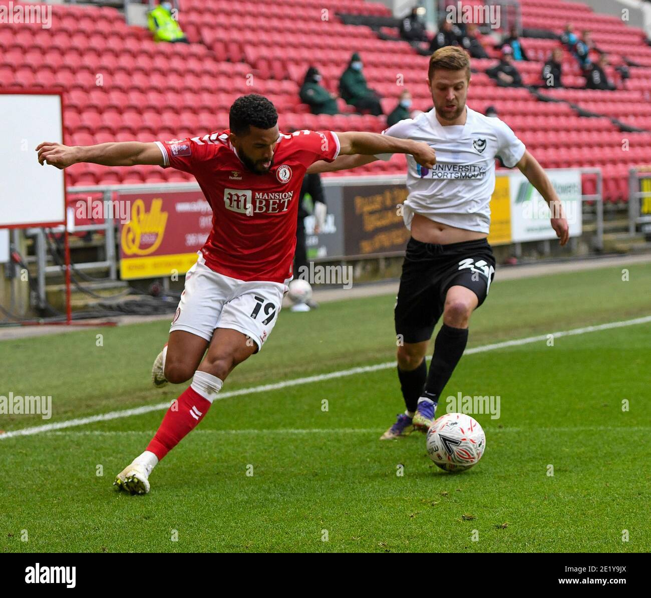 Bristol, UK. 10th Jan, 2021. Adrian Mariappa of Bristol City and ...