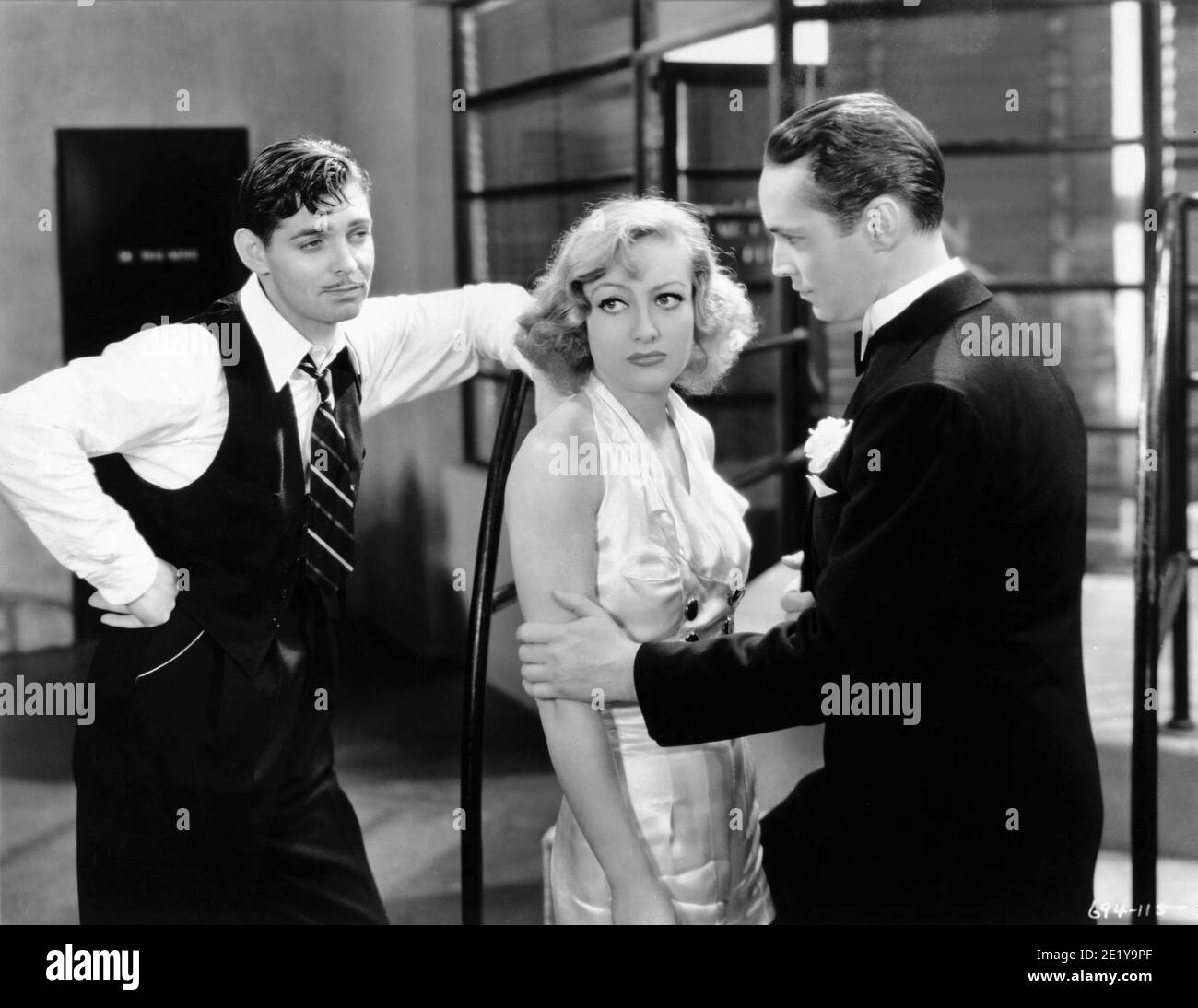 CLARK GABLE JOAN CRAWFORD and FRANCHOT TONE in DANCING LADY 1933 ...