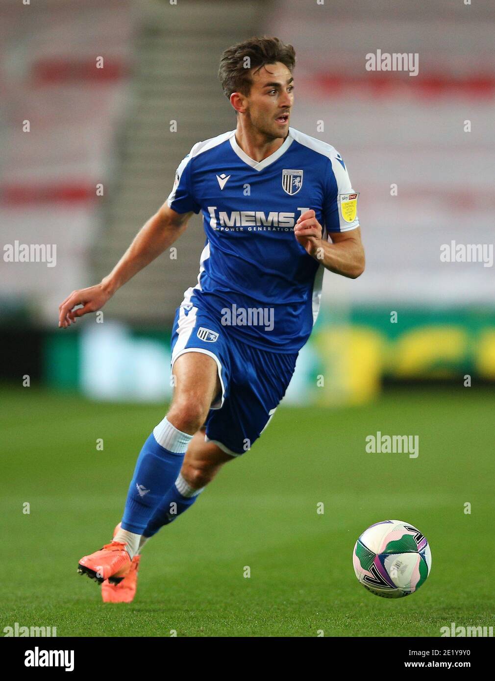Gillingham's Robbie McKenzie Stock Photo - Alamy