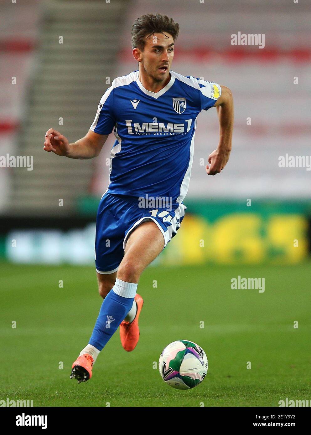 Gillingham's Robbie McKenzie Stock Photo - Alamy