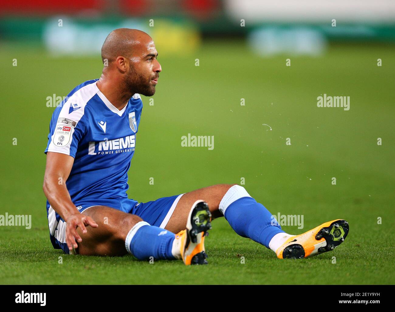 Gillingham's Jordan Graham Stock Photo - Alamy