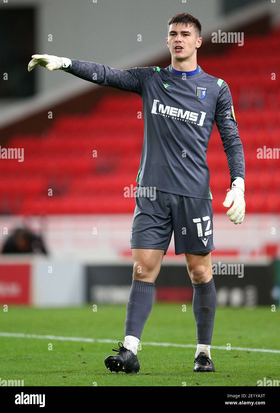 Gillingham goalkeeper Joe Walsh Stock Photo - Alamy