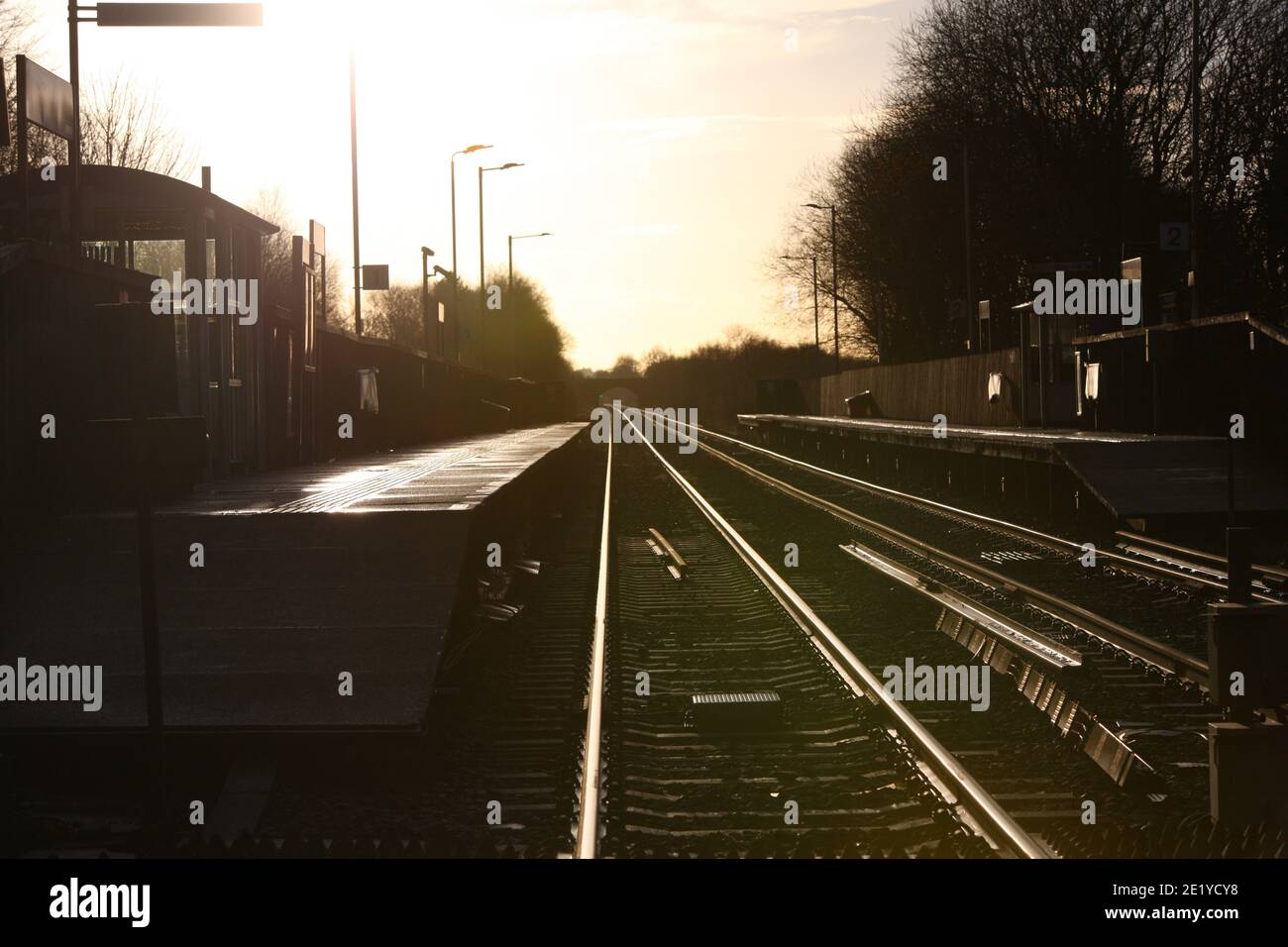 Smithy Bridge station in Rochdale Stock Photo - Alamy