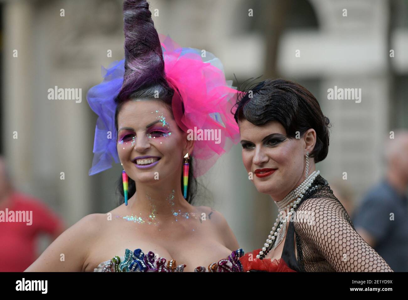 Vienna, Austria. June 10, 2017. Life Ball 2017 in Vienna Stock Photo ...