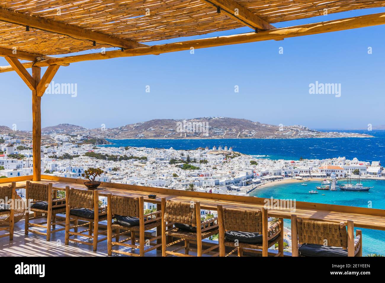 Mykonos town hi-res stock photography and images - Alamy