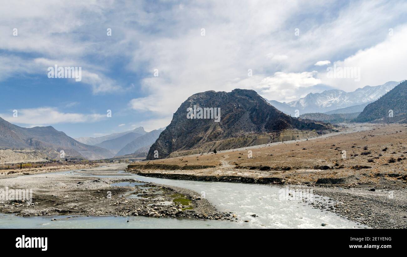 Jomsom trekking hi-res stock photography and images - Alamy