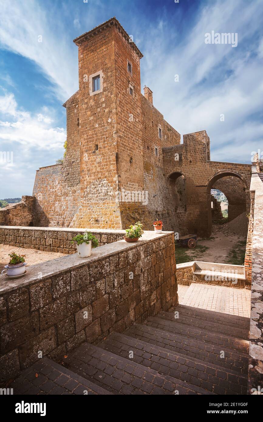 Celleno ghost town hi-res stock photography and images - Alamy