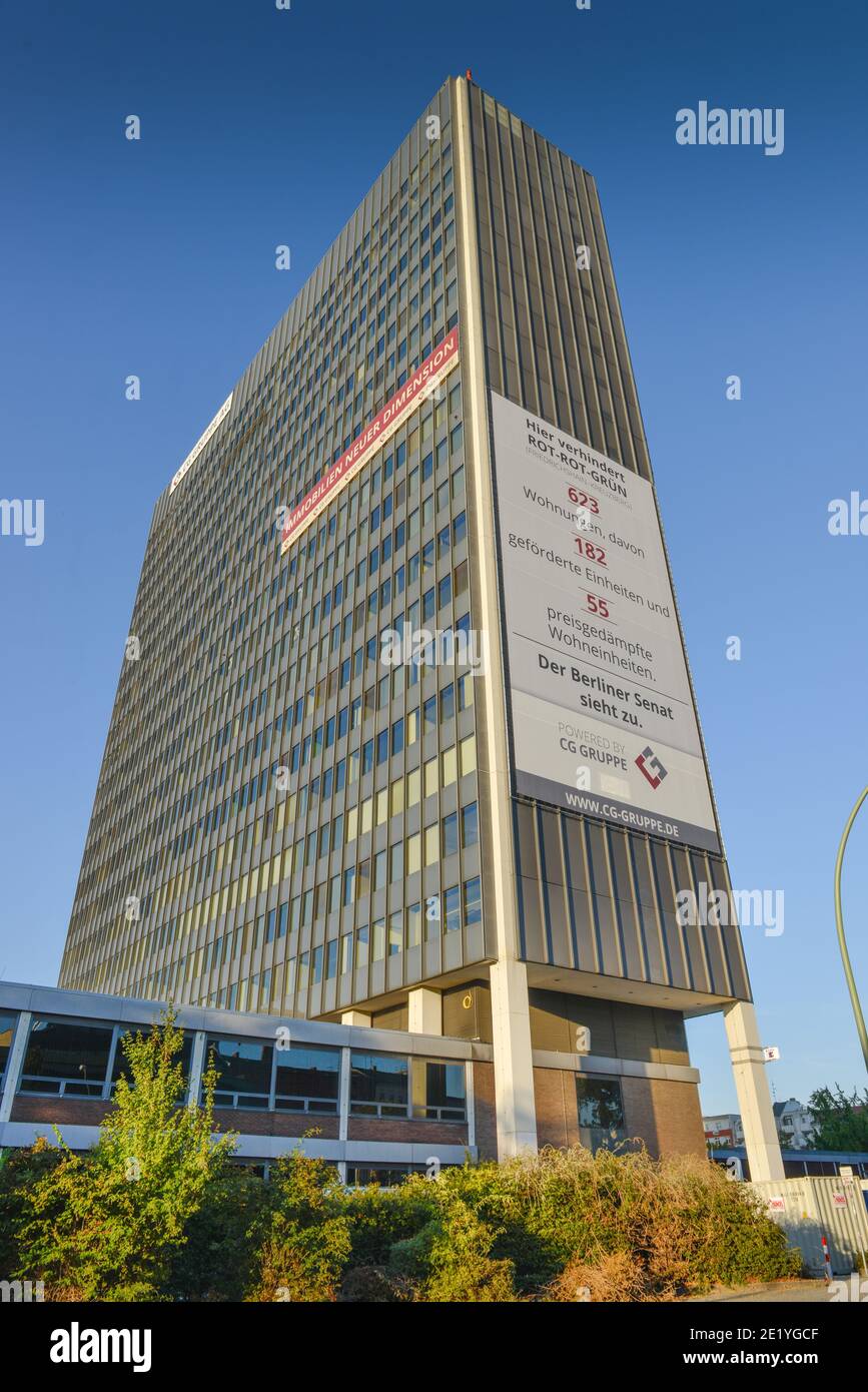 Postbank Hochhaus, Hallesches Ufer, Kreuzberg, Berlin, Deutschland ...