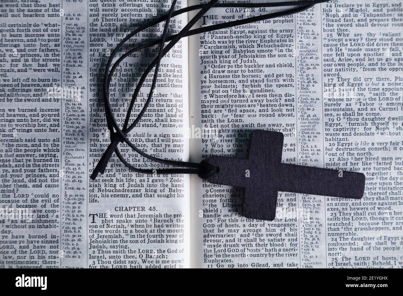 The Bible: Jeremiah - chapter 45 Stock Photo - Alamy