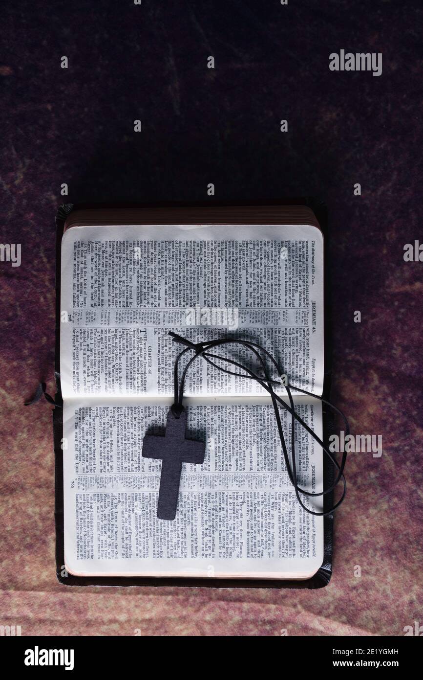 The Bible: Jeremiah - chapter 45 Stock Photo - Alamy