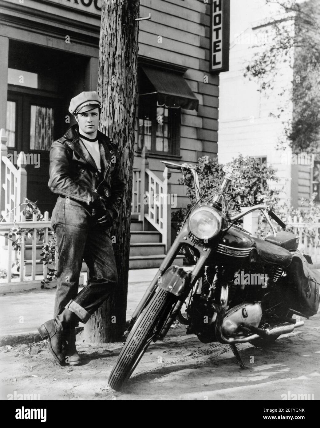 Marlon Brando, "The Wild One" 1953 Columbia / File Reference # 34082 ...