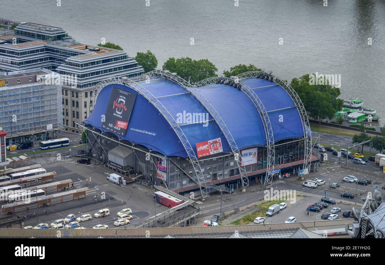 Musical Dome, Goldgasse, Koeln, Nordrhein-Westfalen, Deutschland Stock ...
