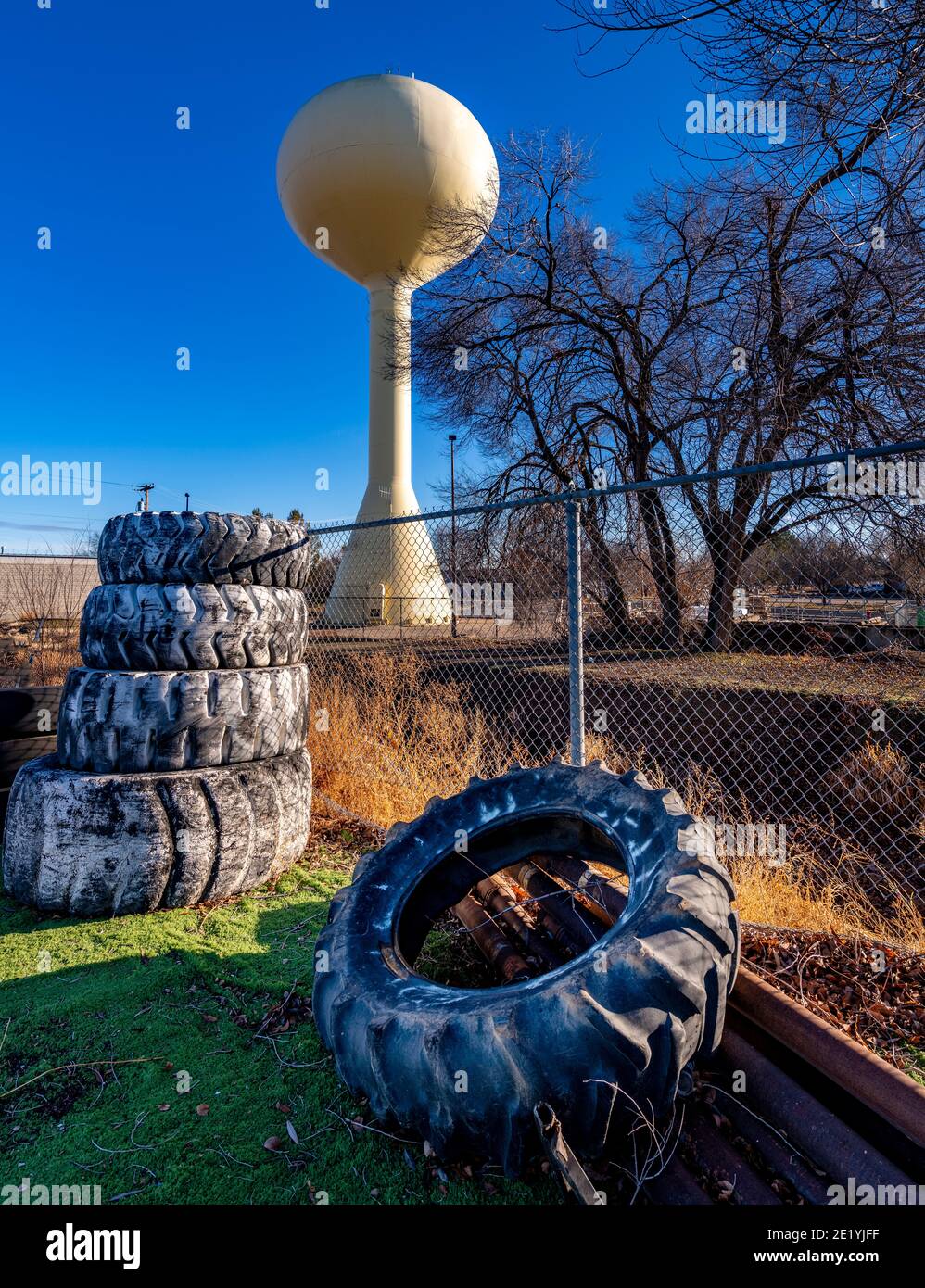Meridian idaho water tower hi-res stock photography and images - Alamy