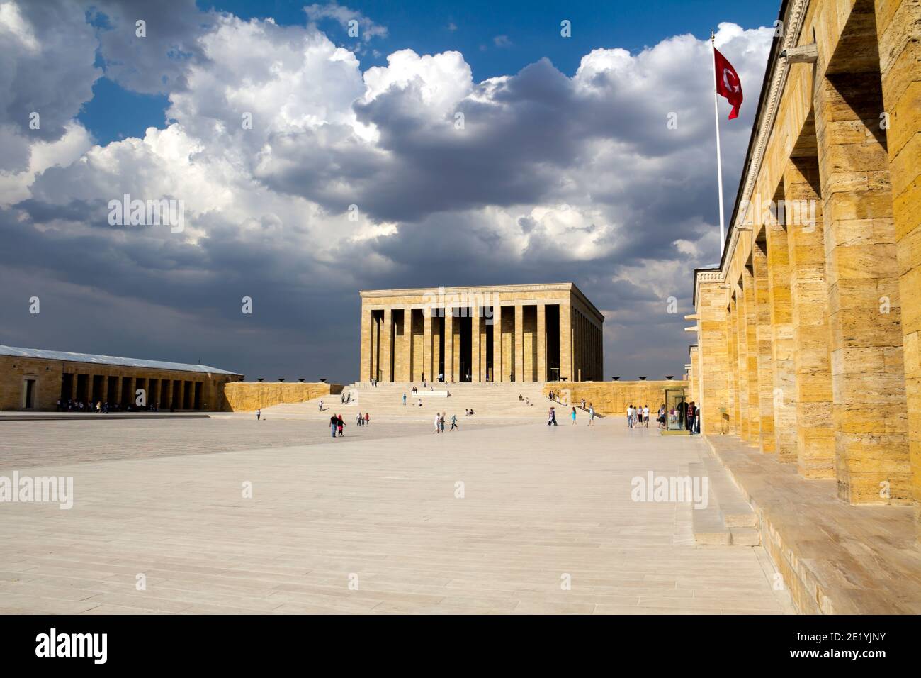 Ankara, Turkey - Mausoleum of Ataturk Stock Photo - Alamy
