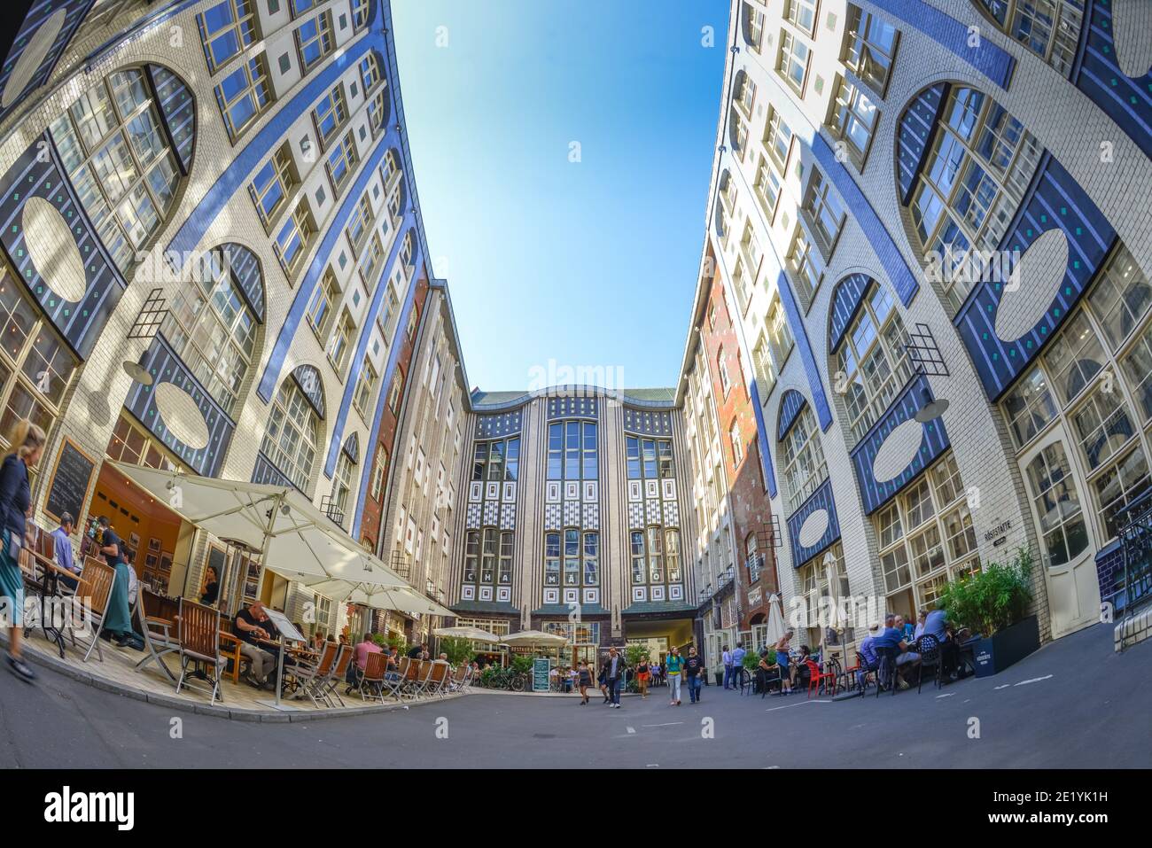 Hackesche Hoefe, Hackescher Markt, Mitte, Berlin, Deutschland Stock ...