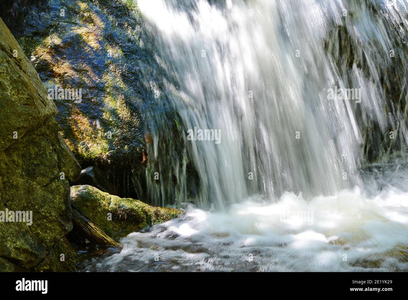 Waterfall. A waterfall in the east of Serbia. Wonderful decoration of ...