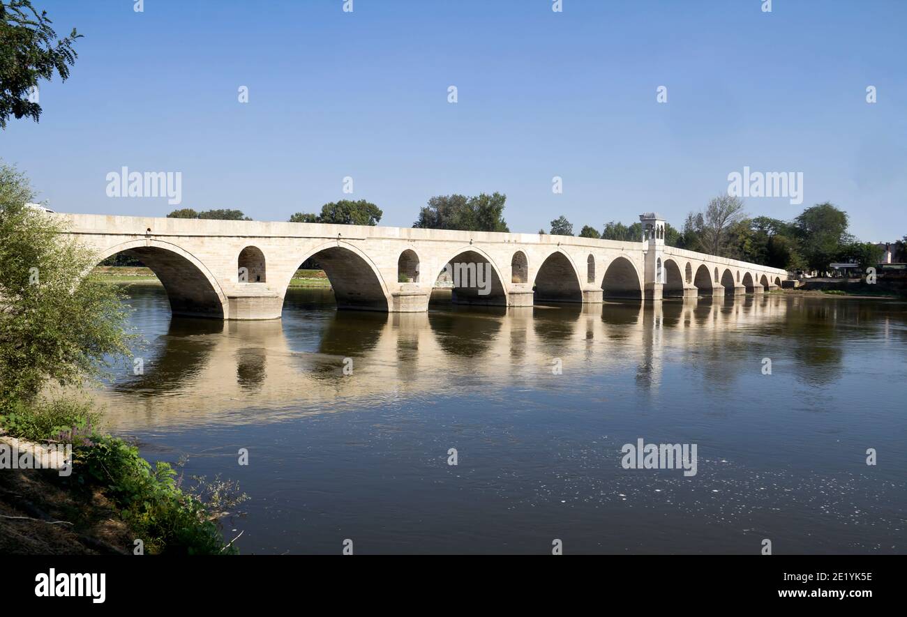 Meric river bridge hi-res stock photography and images - Alamy