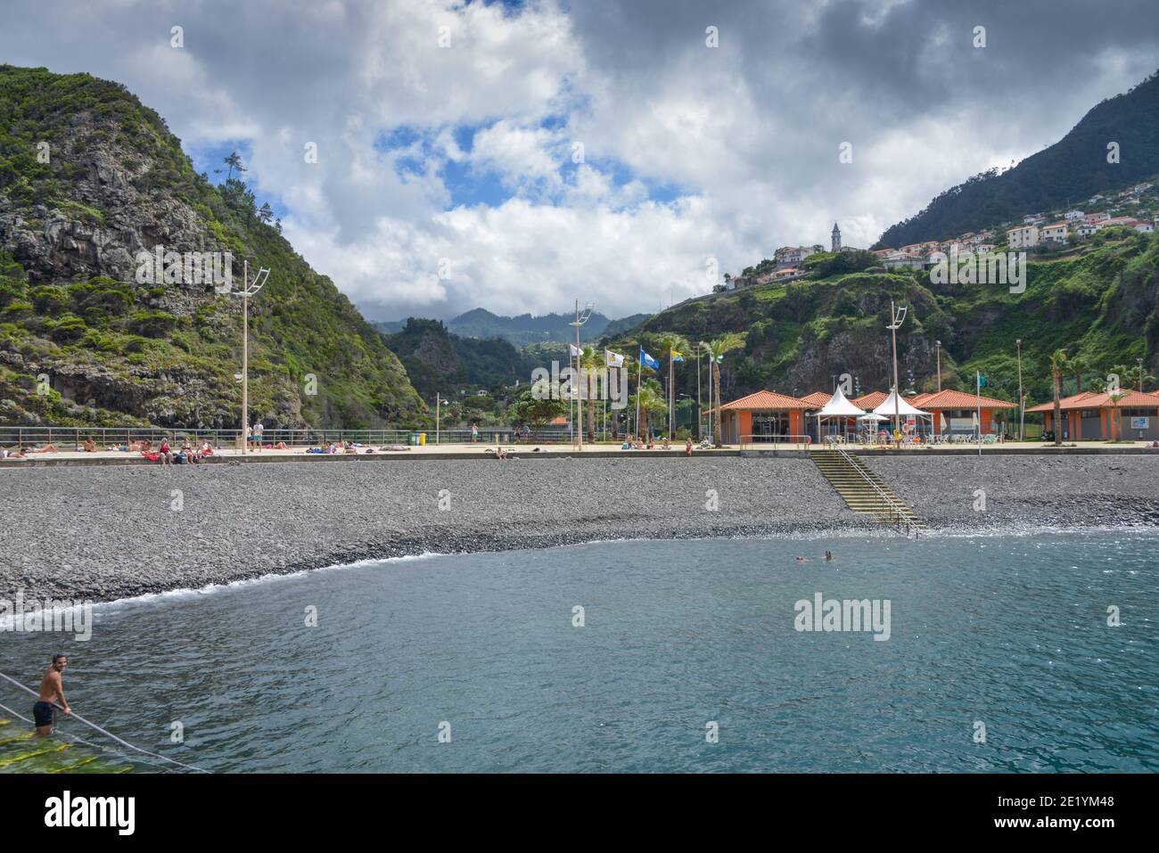 Strand, Faial, Madeira, Portugal Stock Photo - Alamy
