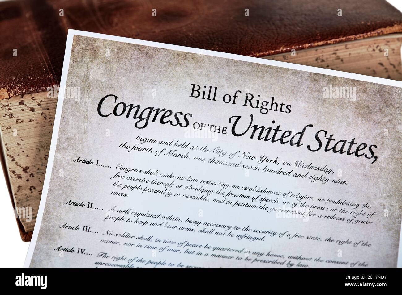The second amendment document hi-res stock photography and images - Alamy