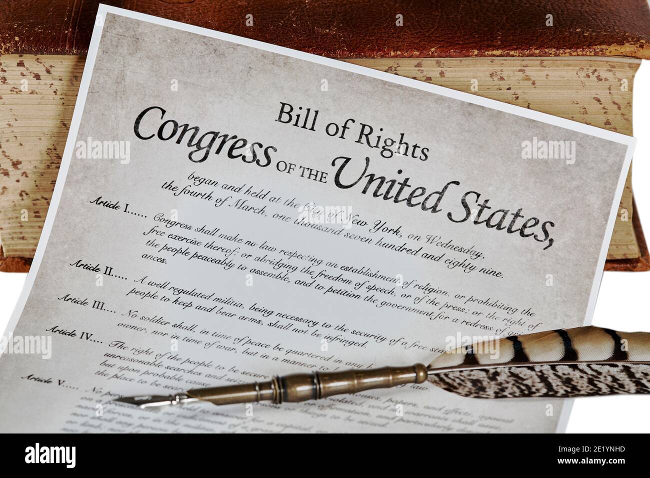 The second amendment document hi-res stock photography and images - Alamy