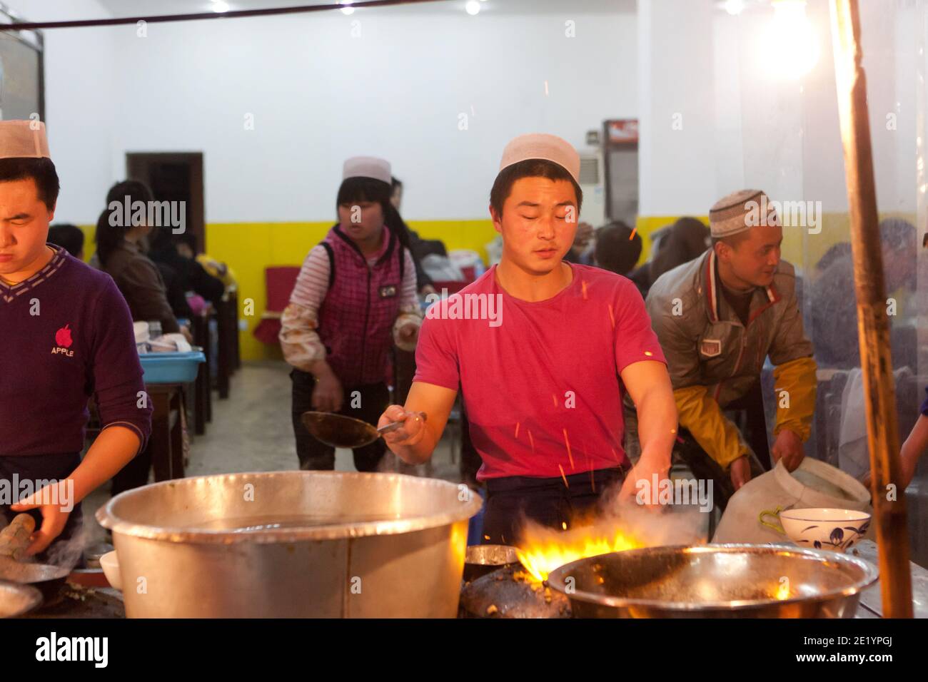 Chinese muslim restaurant hi-res stock photography and images - Alamy