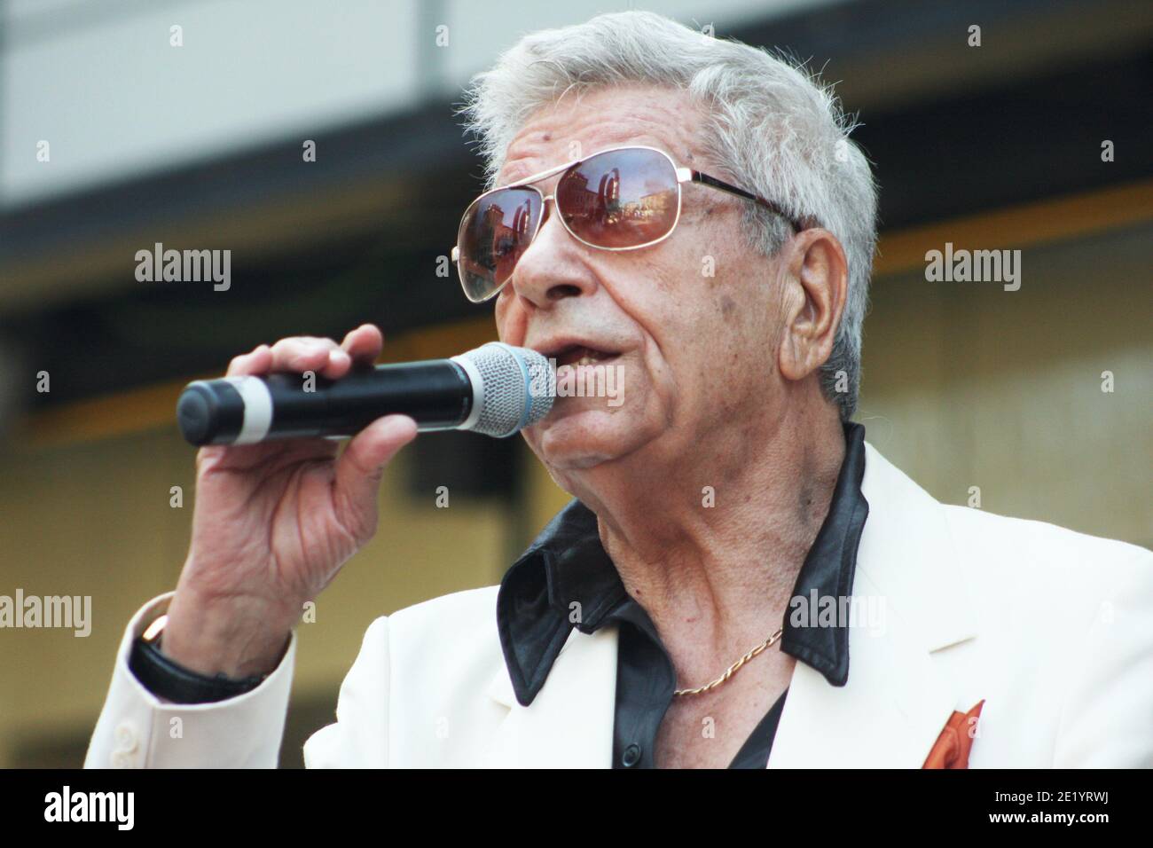 Portrait of the famous Romanian actor Ion Dichiseanu Stock Photo - Alamy