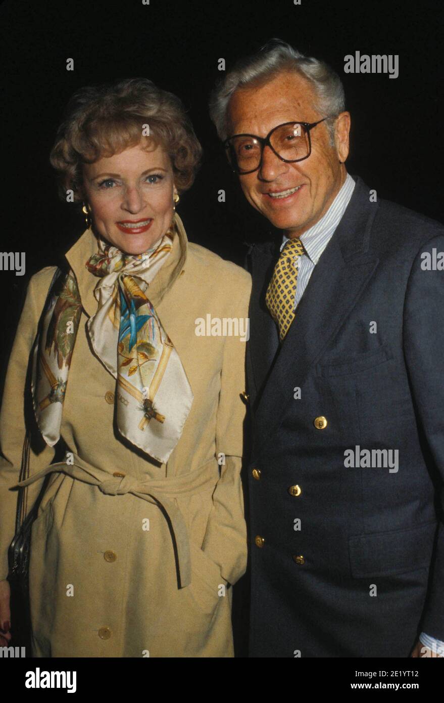 BETTY WHITE with ALLEN LUDDEN R4563A Credit: Ralph Dominguez/MediaPunch ...