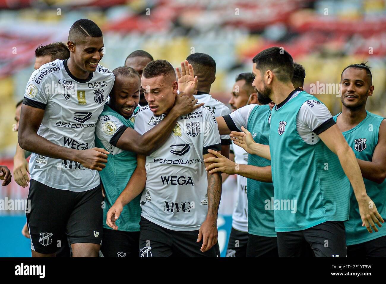 Rio De Janeiro, Brazil. 10th Jan, 2021. Kelvyn scores a goal during ...