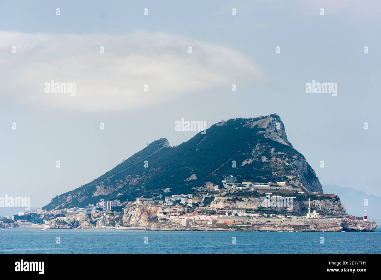 A general view of the rock of Gibraltar Stock Photo - Alamy