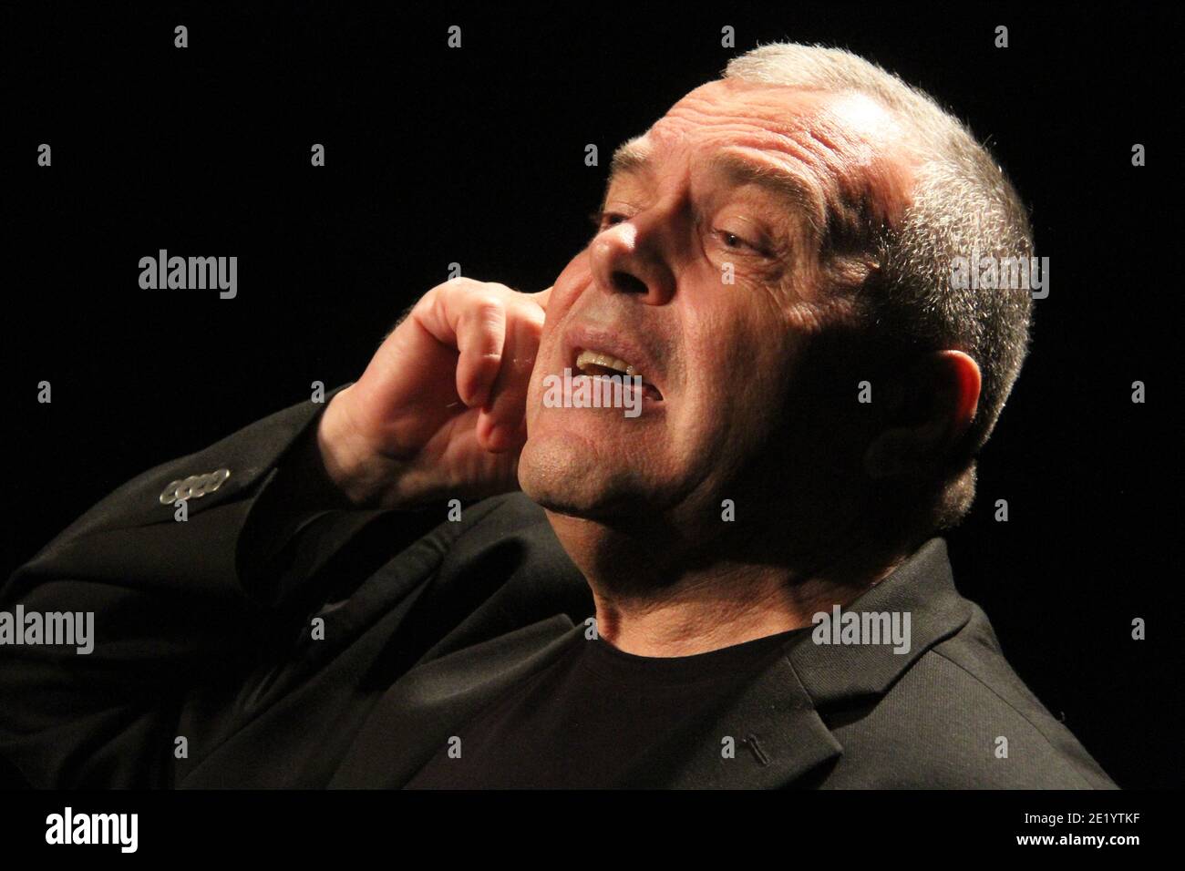 The Romanian actor Constantin Chiriac during a performance Stock Photo ...
