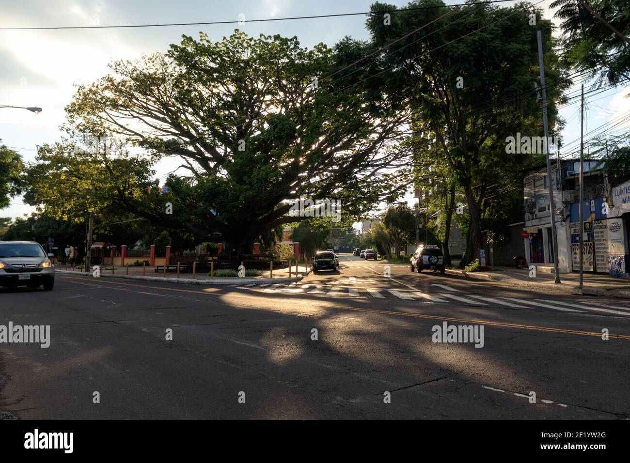 guatemala city zone 11 during susnset Stock Photo - Alamy