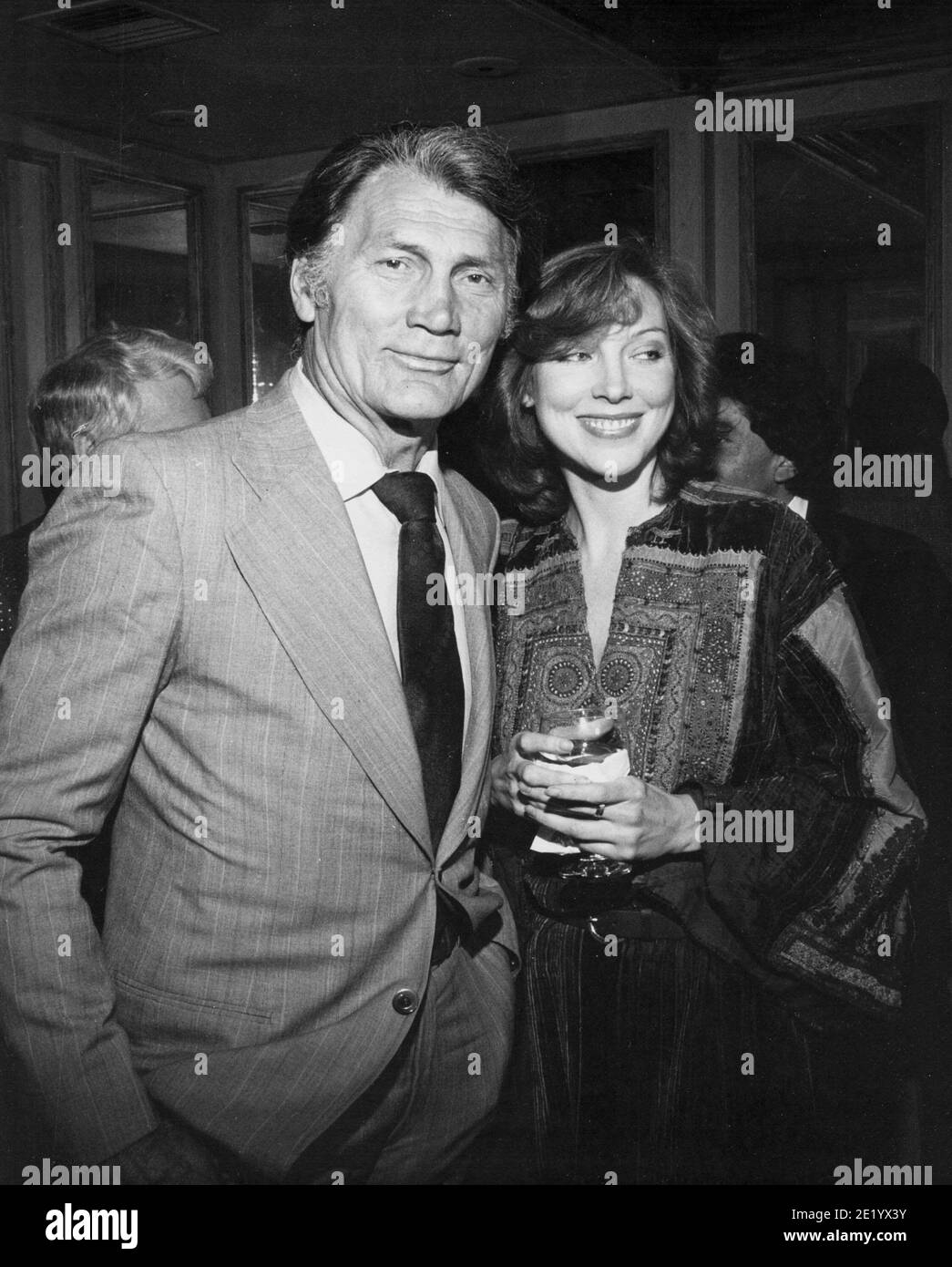 JACK PALANCE WITH HIS DAUGHTER BROOKE PALANCE Credit: Ralph Dominguez ...