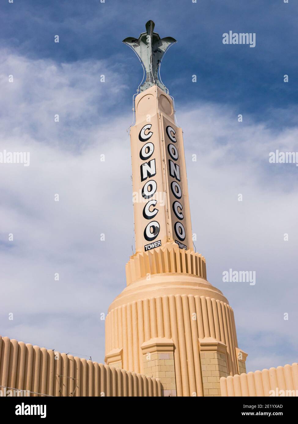 Historical conoco gas station hi-res stock photography and images - Alamy