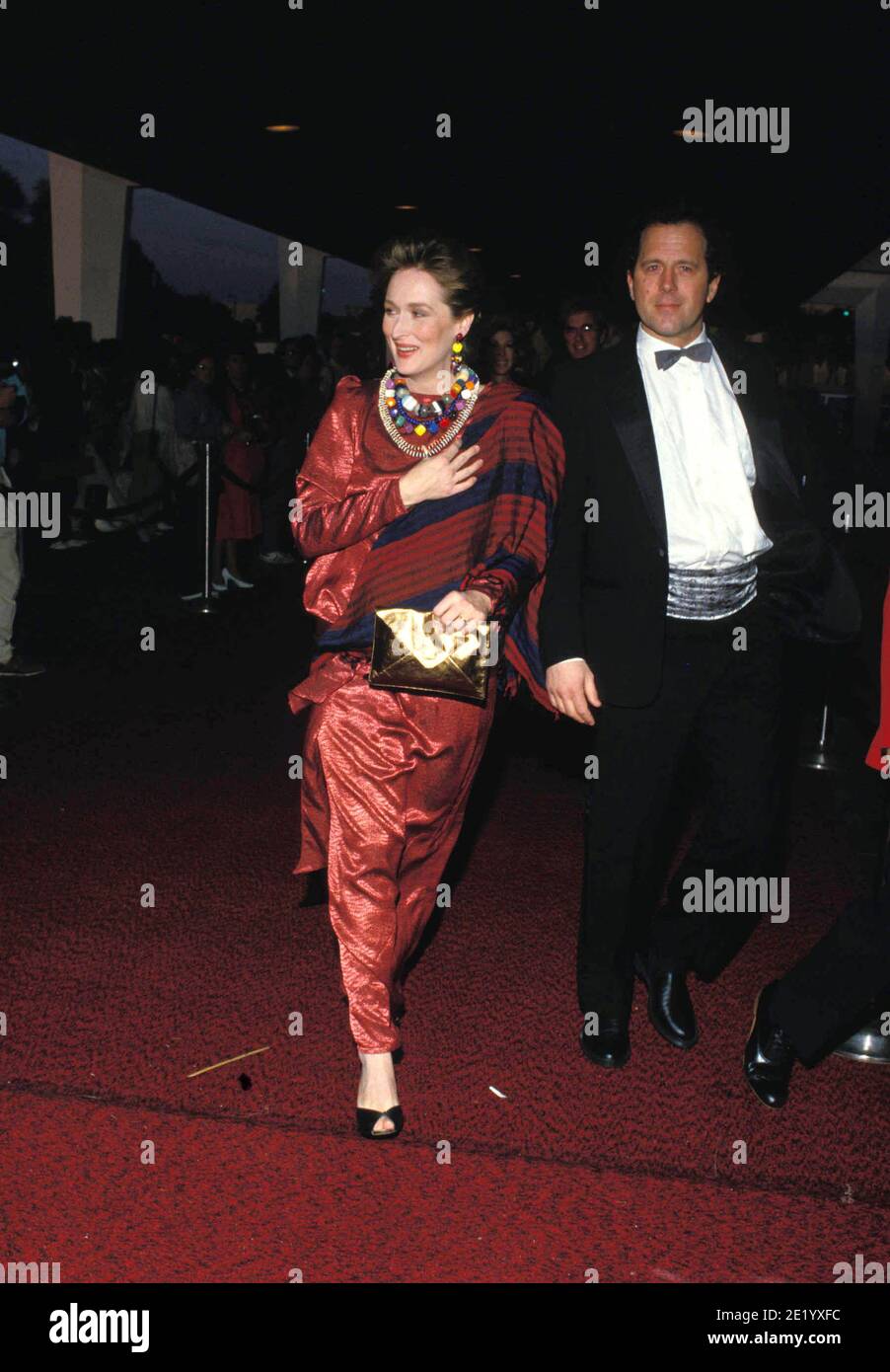 Meryl Streep And Husband Don Gummer 1986 12TH ANNUAL PEOPLES CHOICE ...