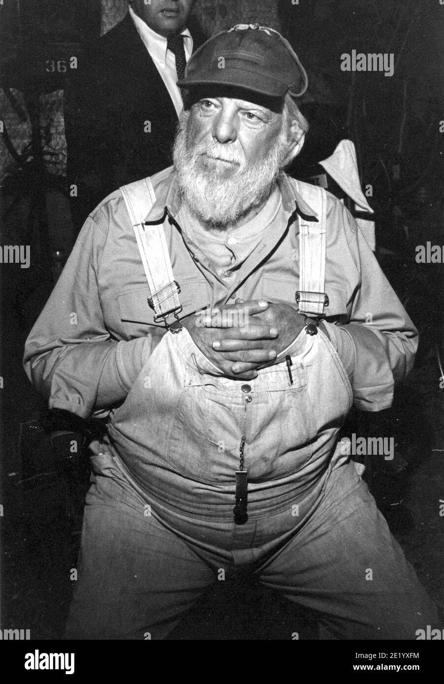 Denver Pyle On The Set Of The Dukes Of Hazzard, Warner Bros Studios ...