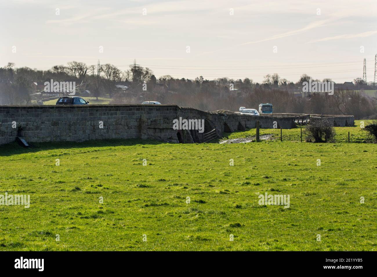 Swarkestone bridge causeway hi-res stock photography and images - Alamy
