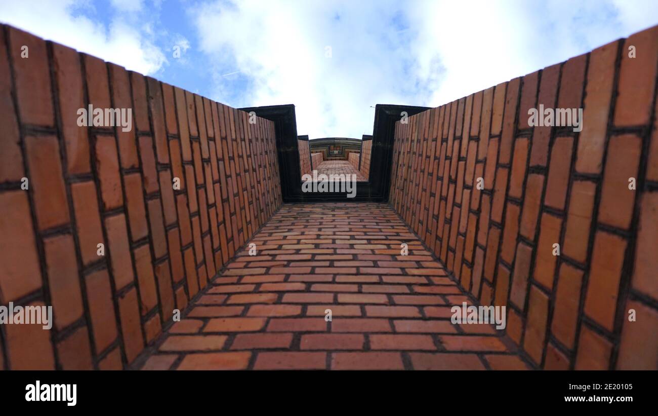 Church brick wall hi-res stock photography and images - Alamy