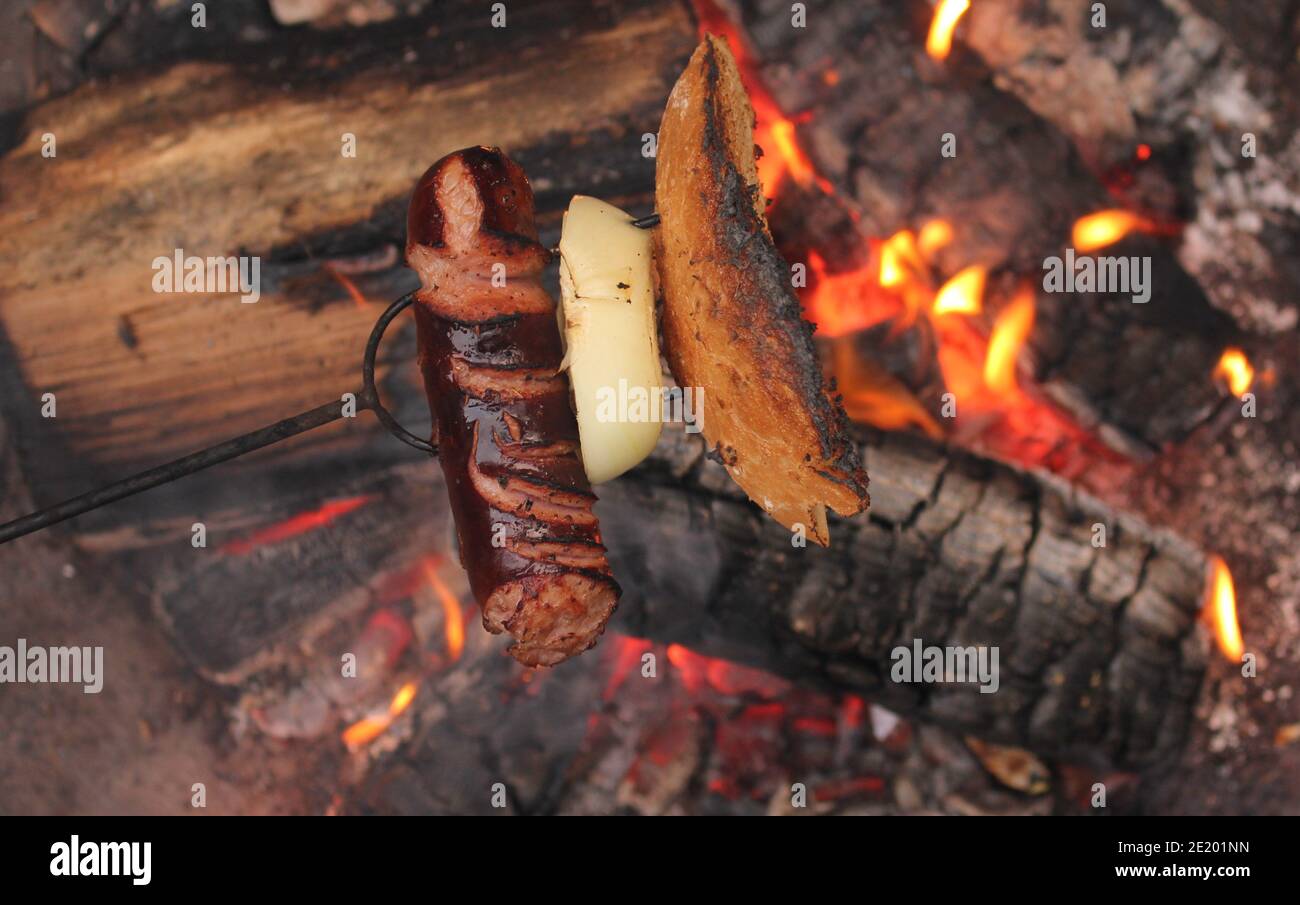 Roast over fire hi-res stock photography and images - Alamy