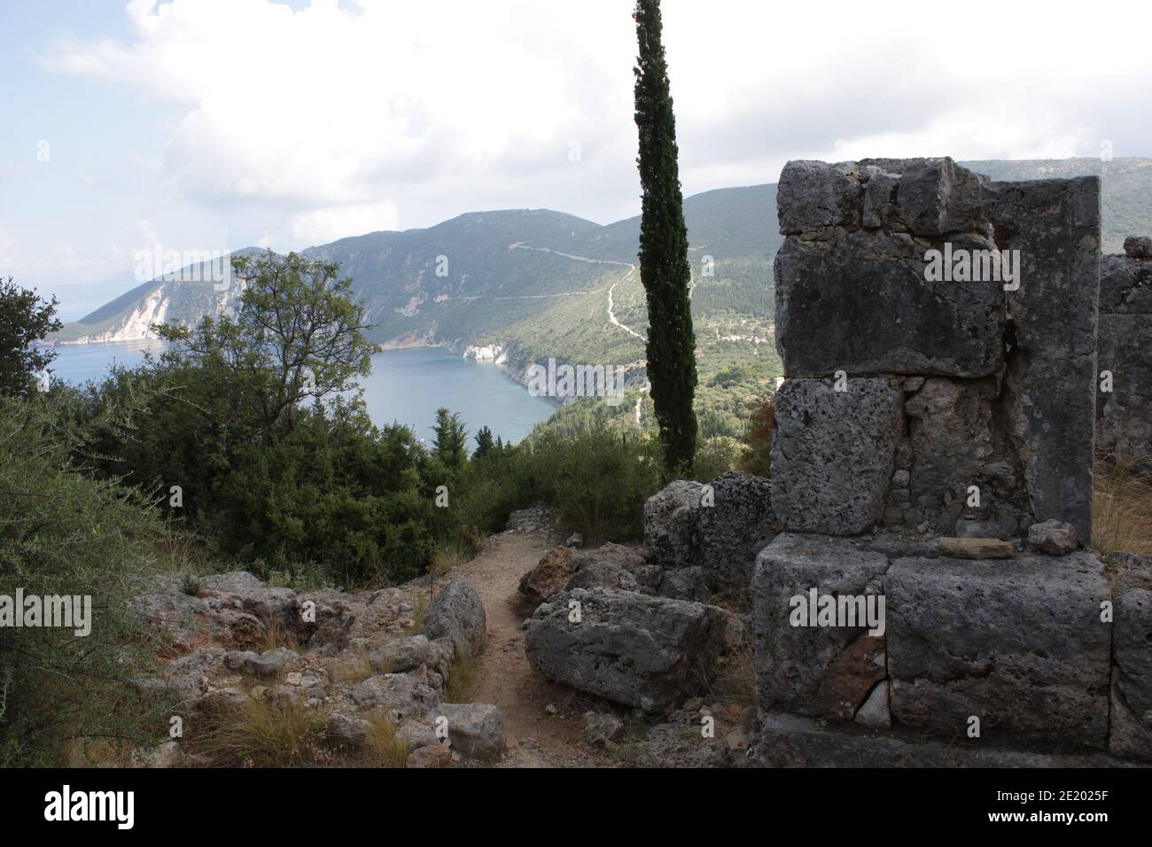 The legendary school and home of the ancient poet Homer (author Odysea ...