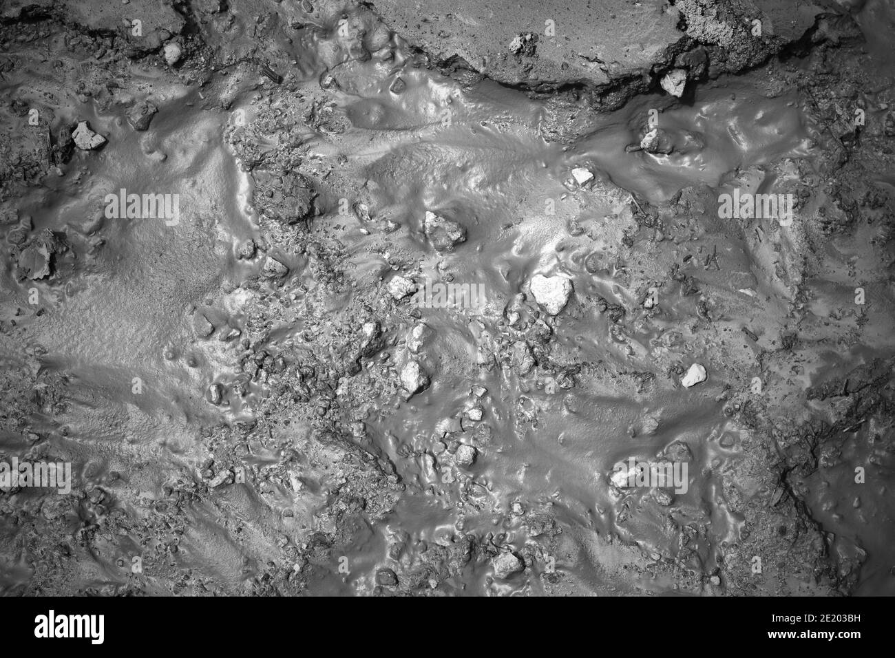Mud texture or wet gray soil as natural background Stock Photo - Alamy