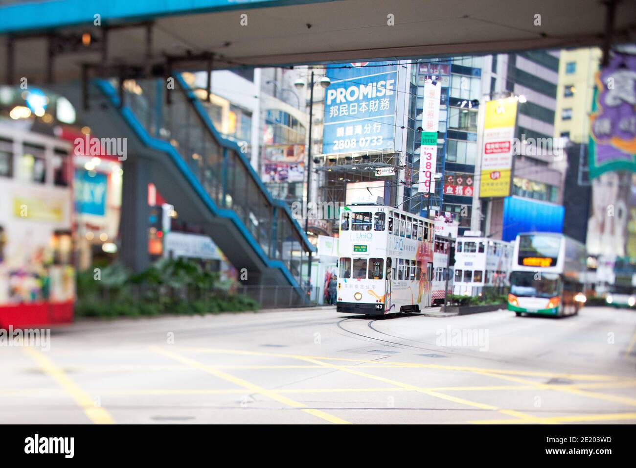 Double decker trolley hi-res stock photography and images - Alamy