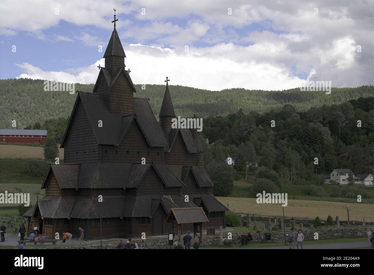 Heddal, Norway, Norwegen; Heddal Stave Church; Stabkirche Heddal ...