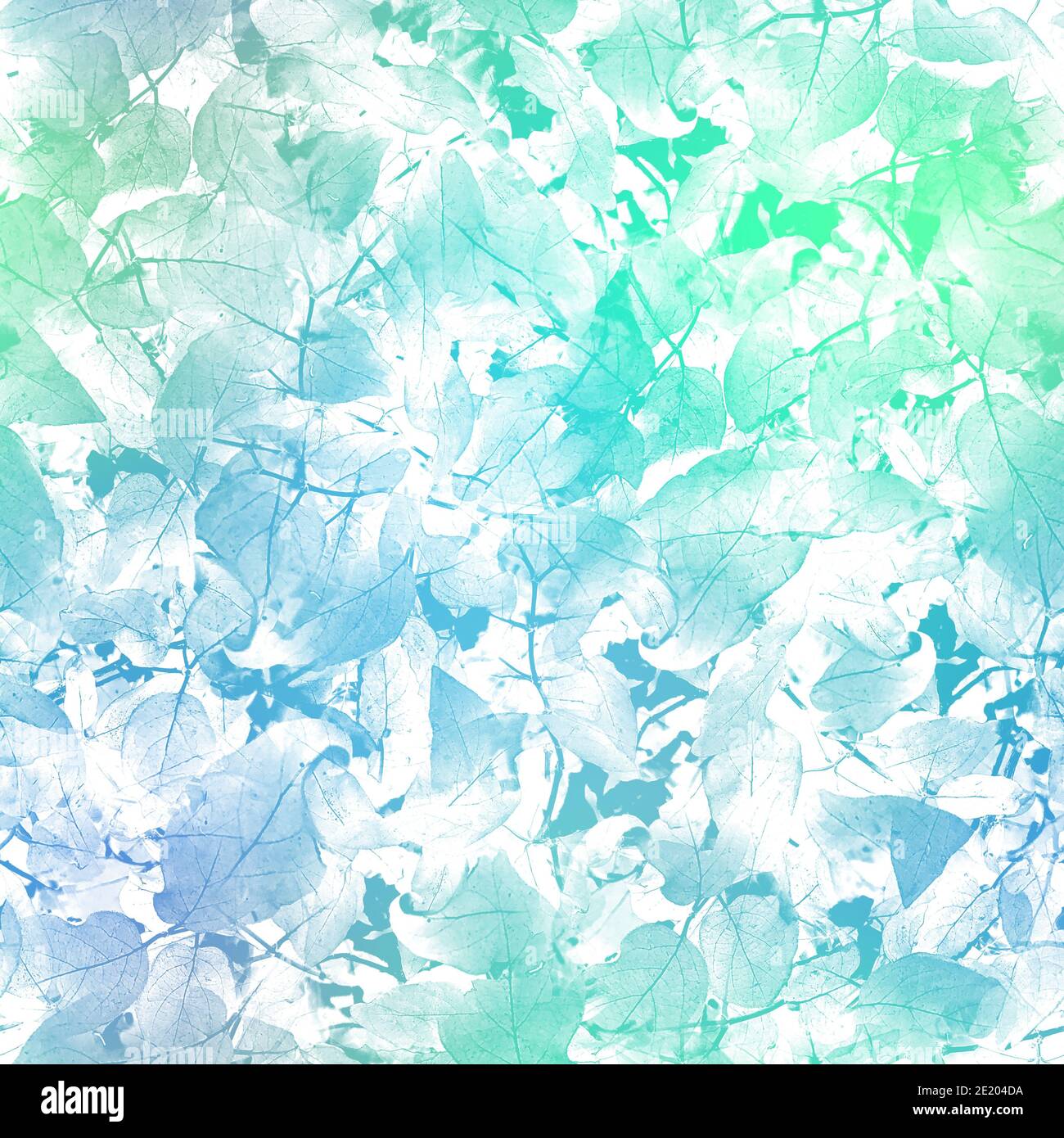 Seamless satin soft pastel color leaves pattern Stock Photo - Alamy
