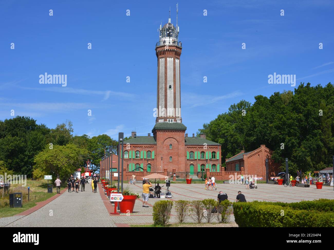 Niechorze, Poland, the lighthouse at the baltic sea Stock Photo - Alamy