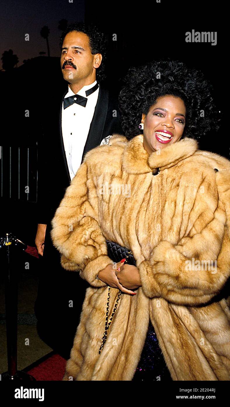 Oprah Winfrey And Stedman Graham 1988 Credit: Ralph Dominguez ...