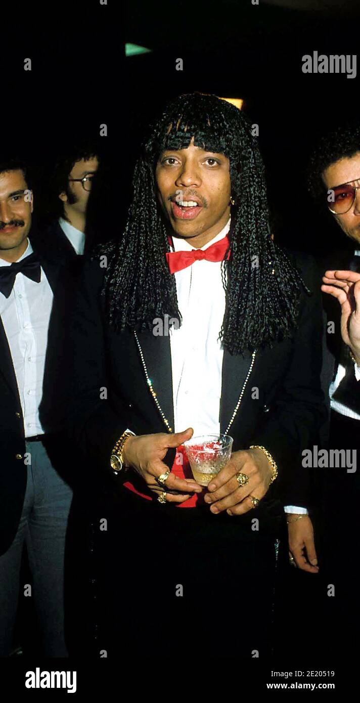 Rick James Credit: Ralph Dominguez/MediaPunch Stock Photo - Alamy
