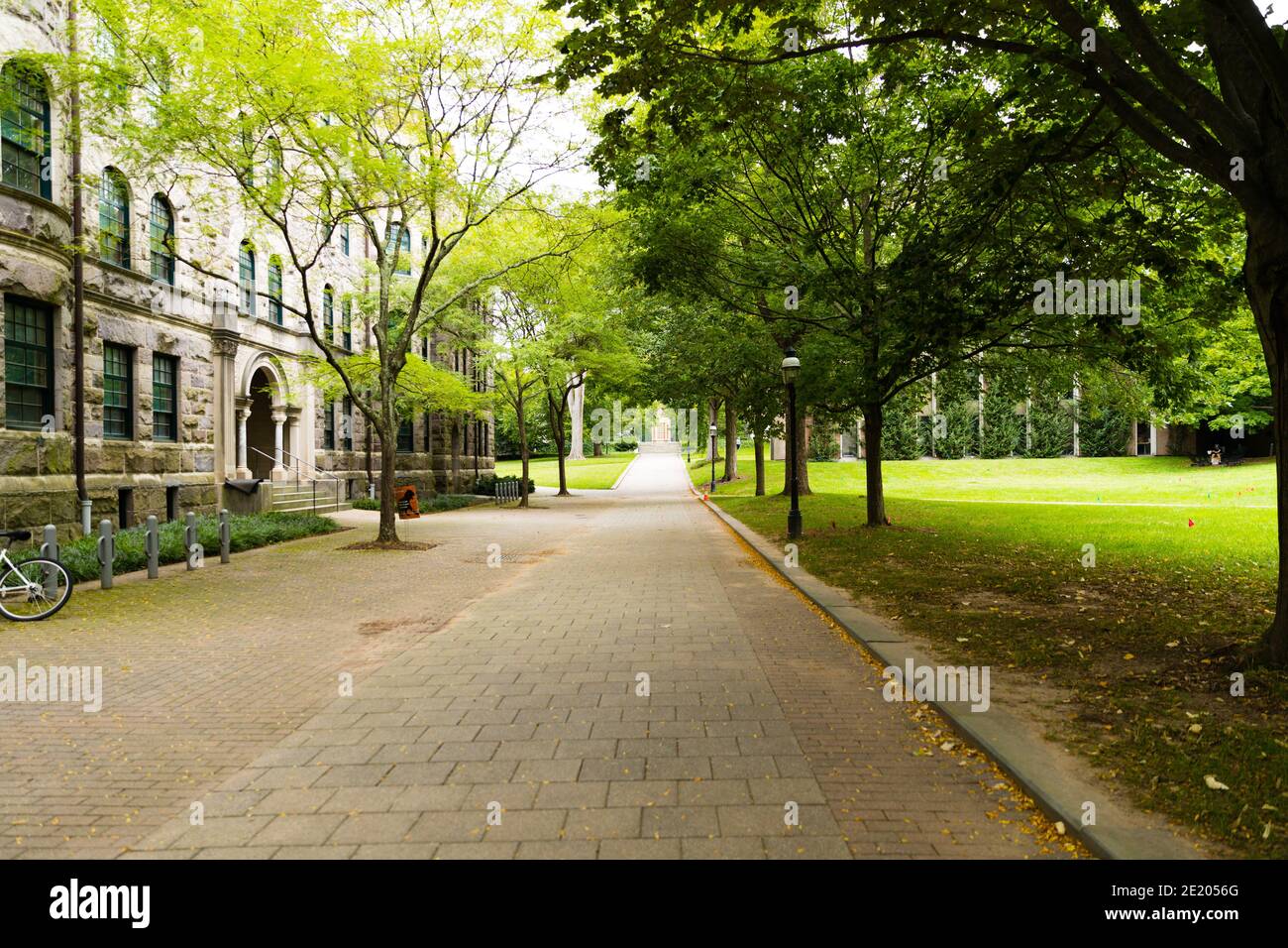 Princeton, New Jersey - September 13, 2020: Princeton city street in ...