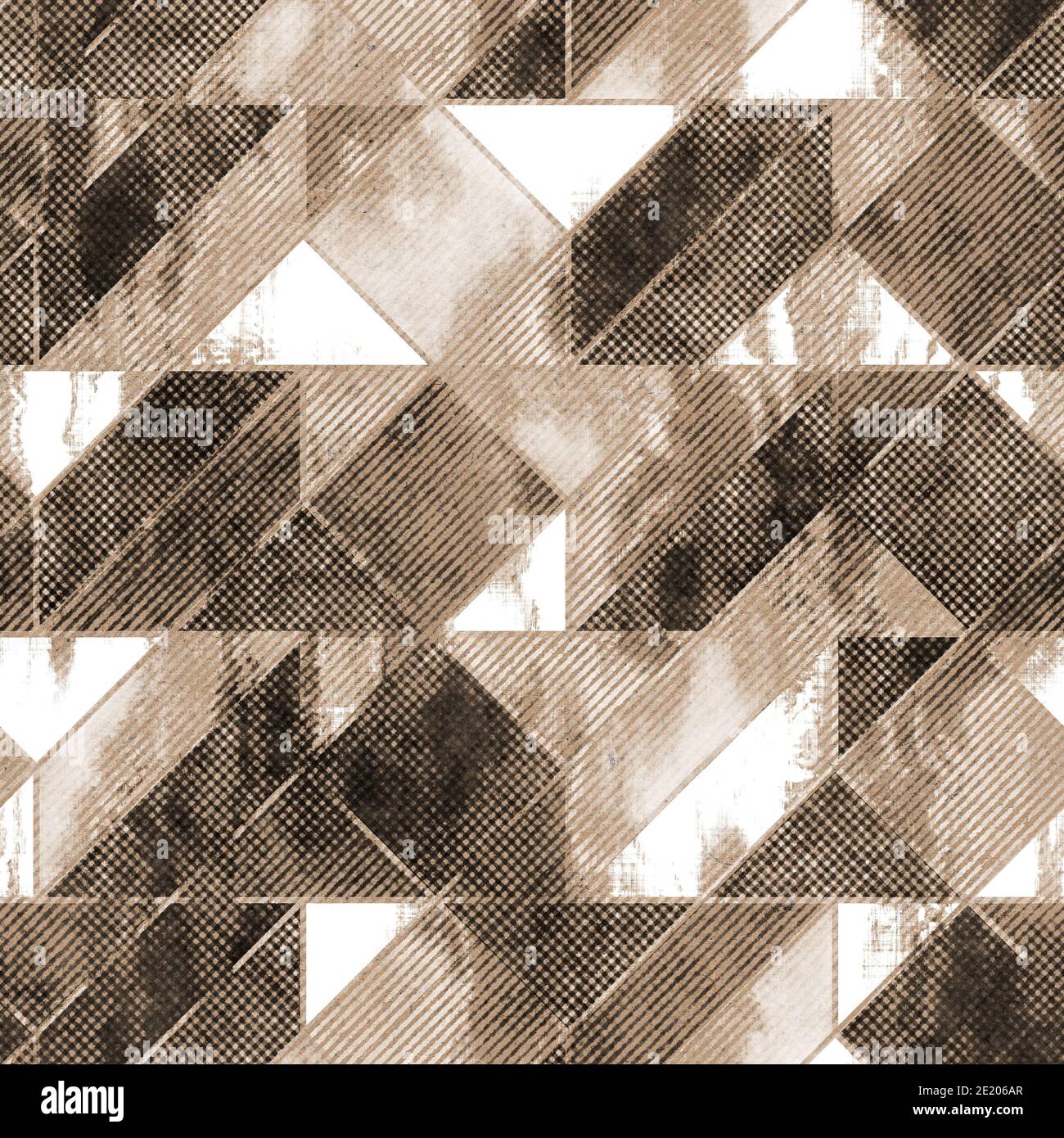 Seamless geometric pattern on cardboard for print Stock Photo - Alamy