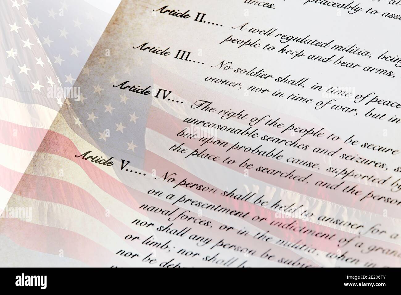 The second amendment document hi-res stock photography and images - Alamy