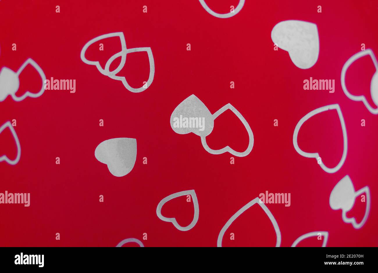 Heart symbols upside down on red balloon. Romantic, birthday ...